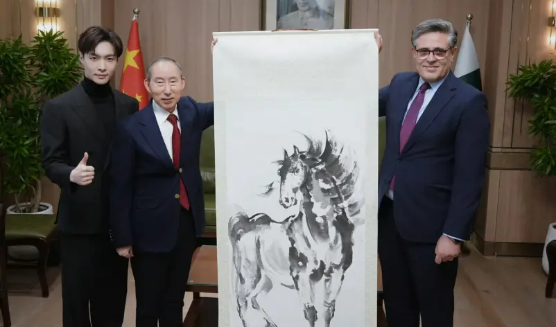 Lay Zhang Draws Attention at 75th China–Pakistan Anniversary